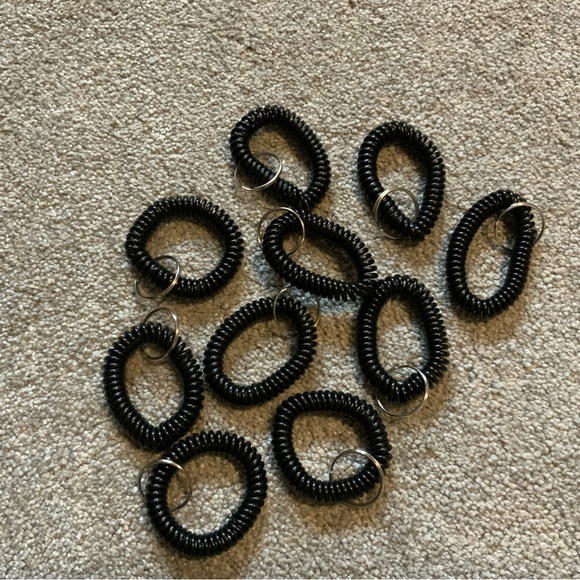 Accessories | Phone Cord Keychain In Black 1 | Poshmark